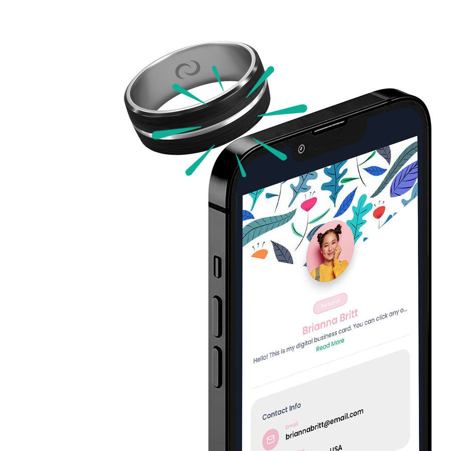 NFC Wearables That Instantly Share Your Info – Contact Co.